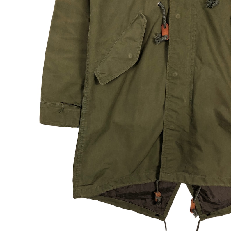 Vintage Fish Tail Parka Jacket Ships Japan Military Design - Etsy