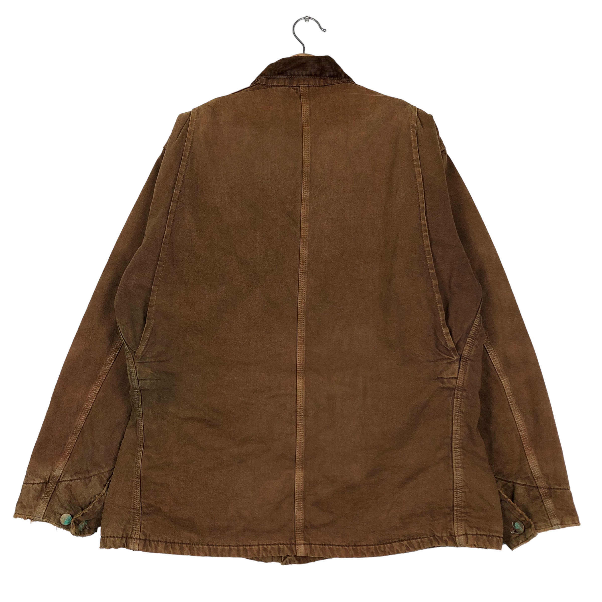 PICK!!! Vintage Carhartt Detroit Chore Jacket Blanket Multi Pocket ...