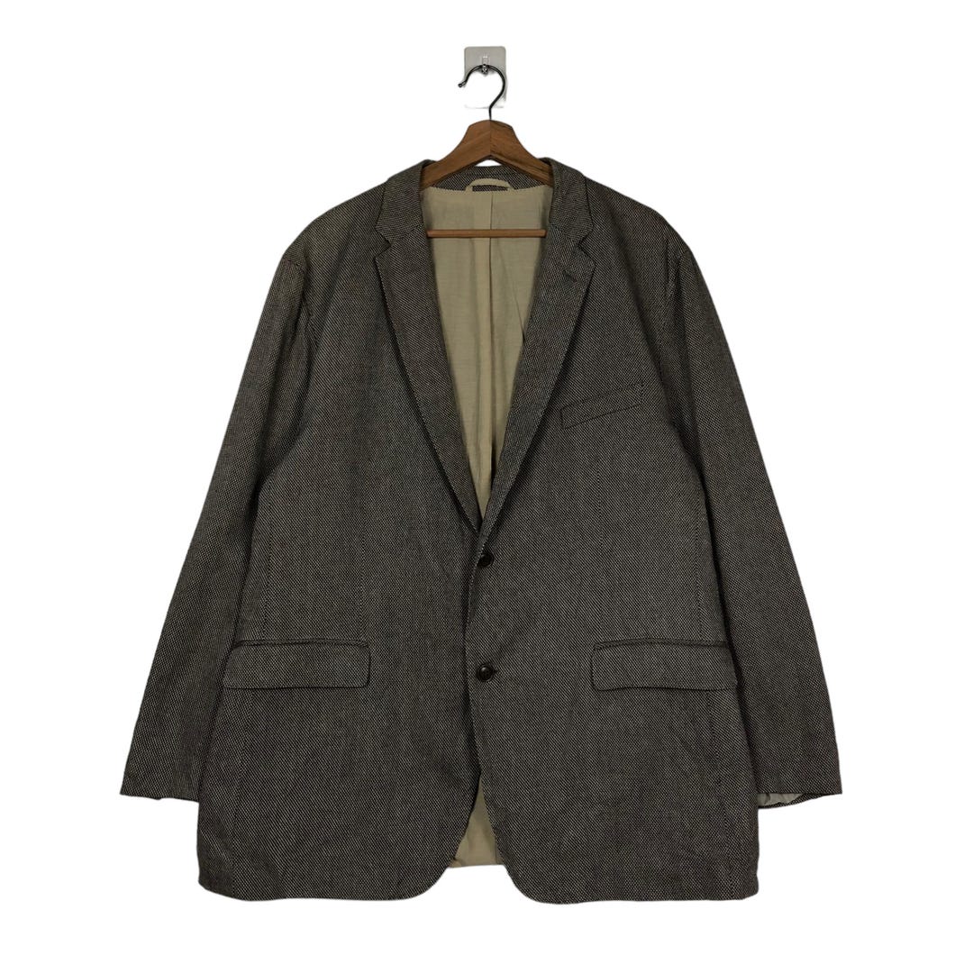 Vintage Chore Jacket Abstract Double Collar Hugo Boss - Etsy