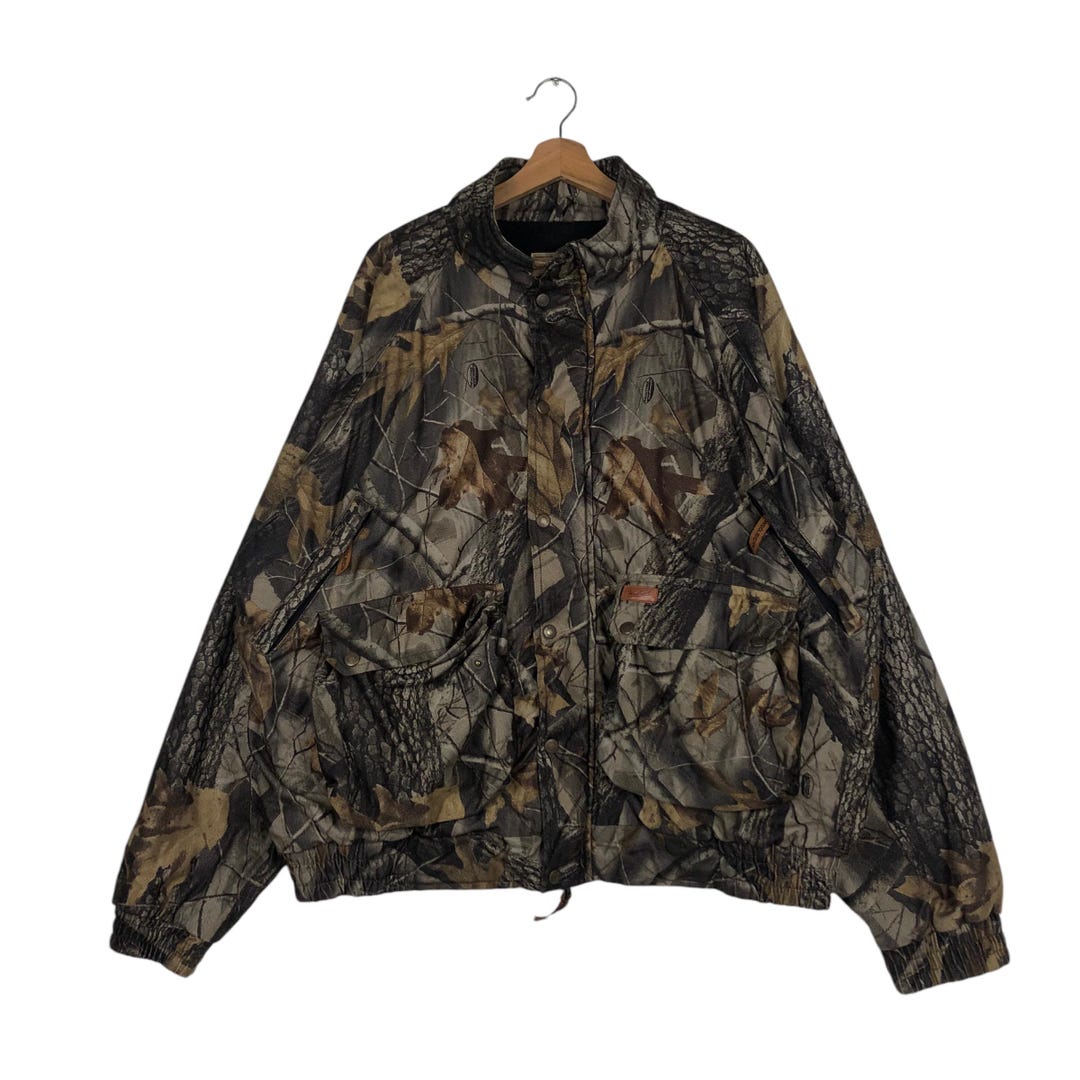 PICK!!! Vintage Camouflage Bomber Jacket Woolrich Hunting Wear - Etsy