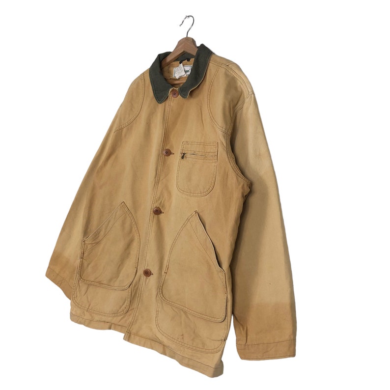 PICK!!! Vintage Hickory Chore Detroit Work Jacket L.l.bean USA Rusty Design Style - Etsy