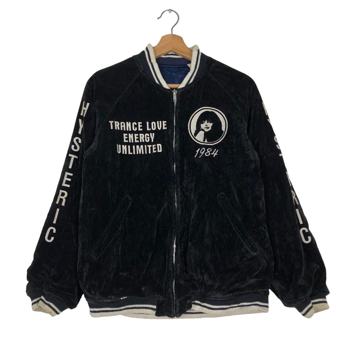 Vintage 1984 Hysteric Glamour Sukajan Jacket, Reversible Map Print - Etsy