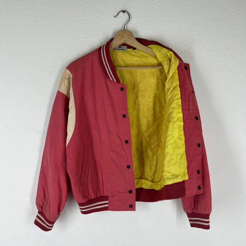 Vintage Varsity Jacket Rare Combination Colour Inspired Cp Company ...