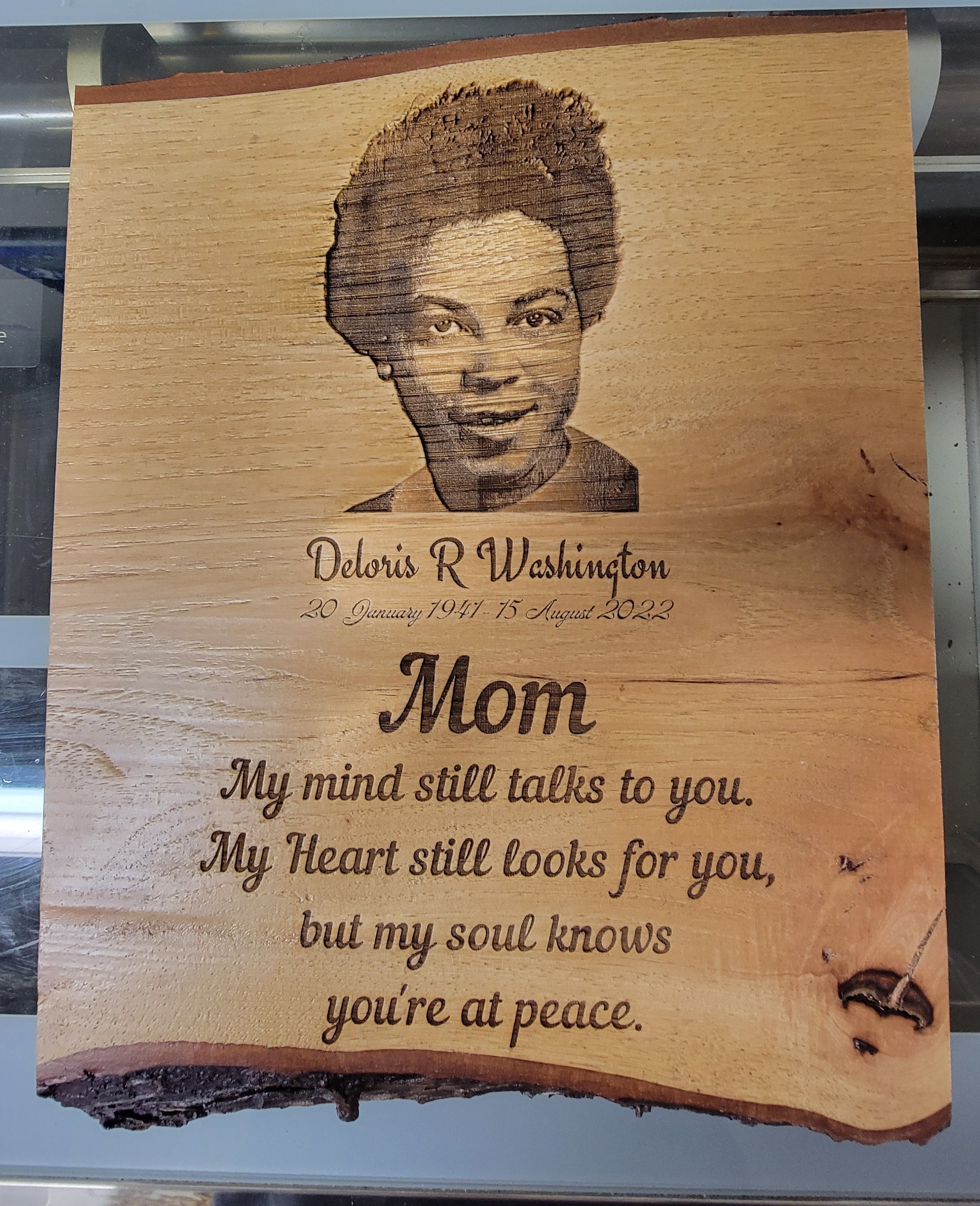 Dedication Plaque Space