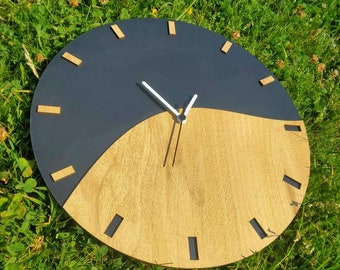 Wooden Wall Clock - Etsy