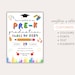 Editable Preschool Graduation Invitation, Prek Announcement Party ...