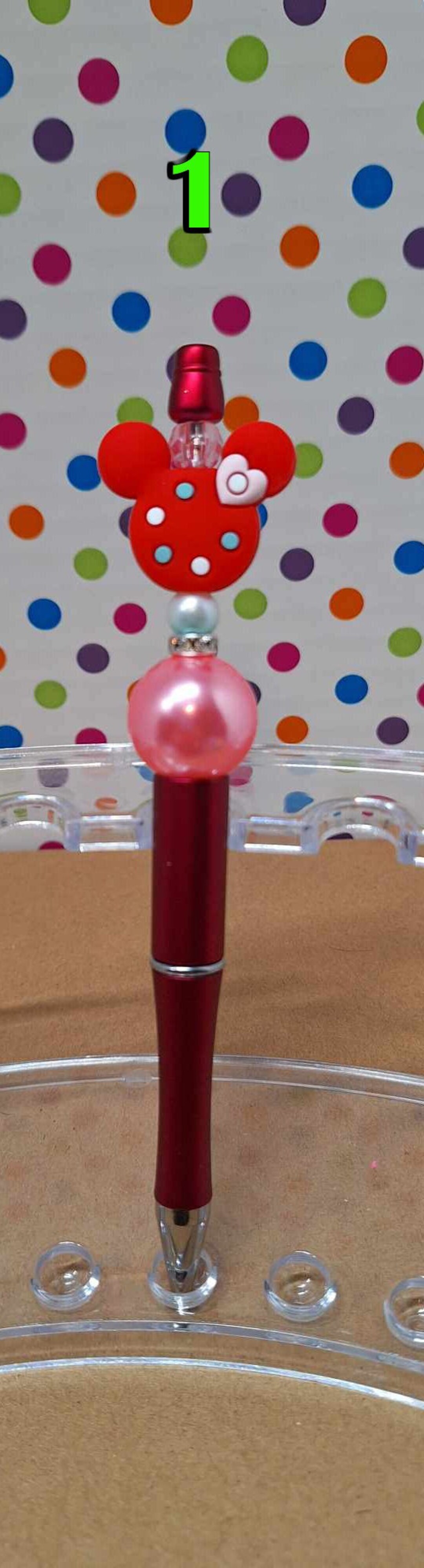 Custom Made Beaded Disney Autograph Pens mouse Ears ME3 - Etsy
