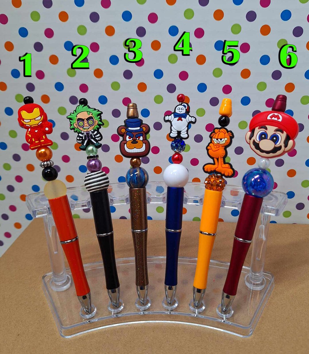 Custom Made Focal Beaded Autograph Pens nostalgic N1 - Etsy