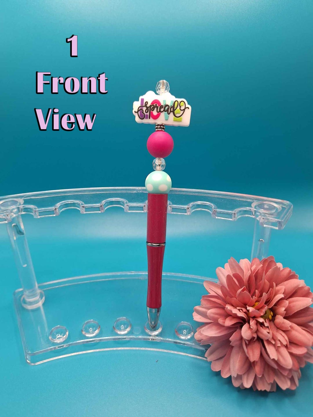 Custom Made Focal Beaded Autograph Pens (sarcasm at It's Best) Q2 - Etsy