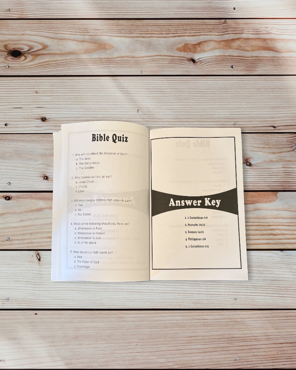 Christian Activity Books Old & New Testament Puzzles Quiz Word Puzzle ...