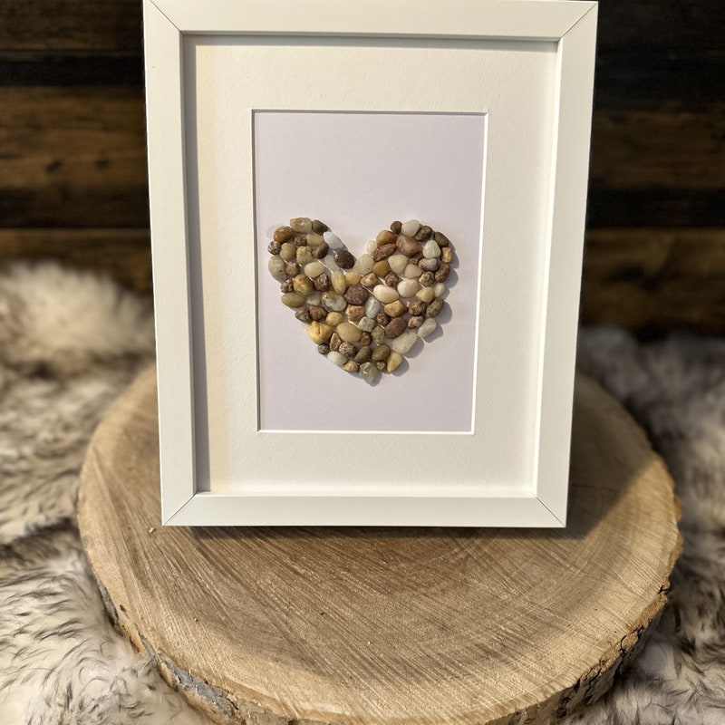 Heart Pebbles - Etsy