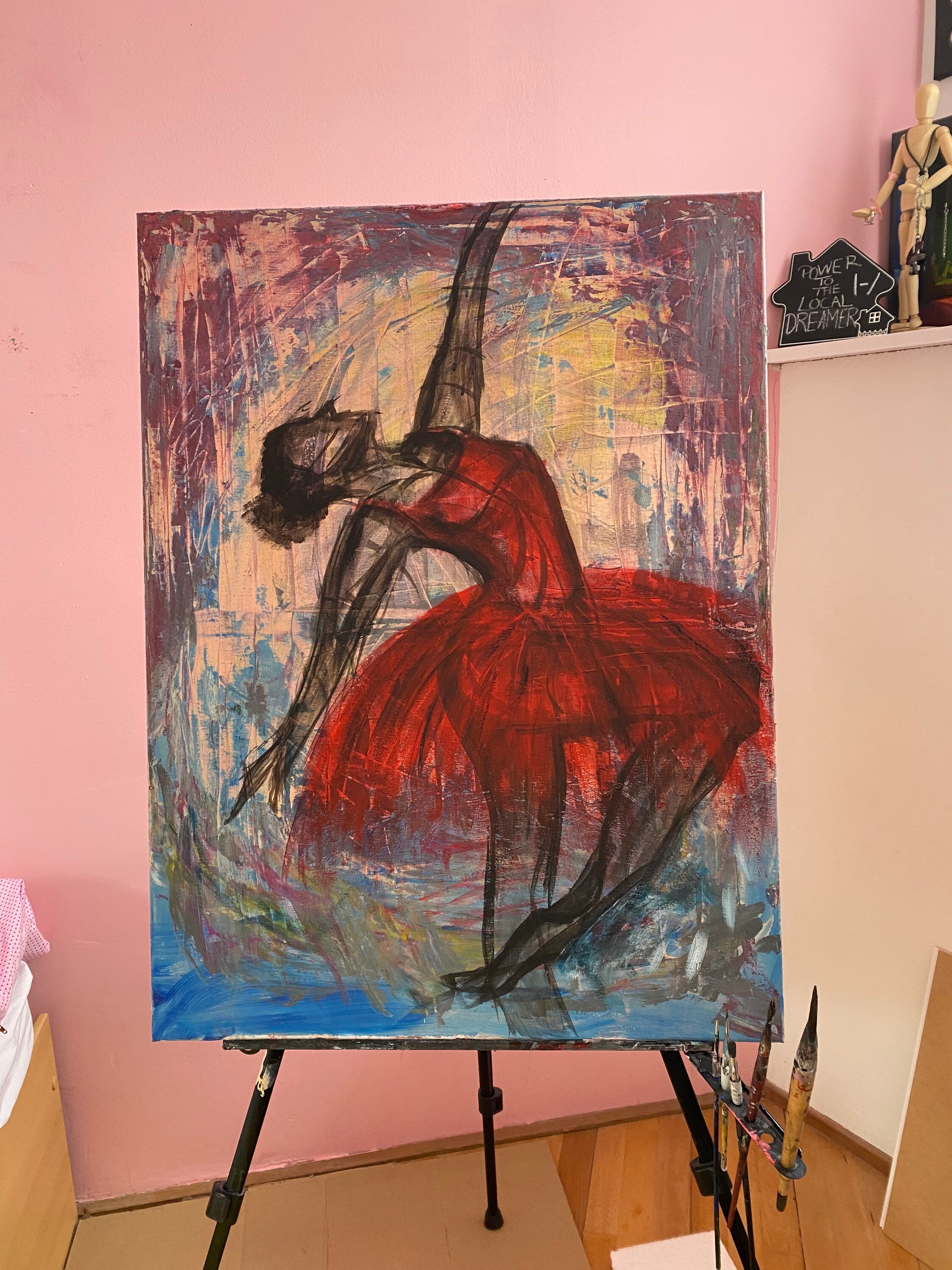 Dancing in the Lions Den original Painting - Etsy