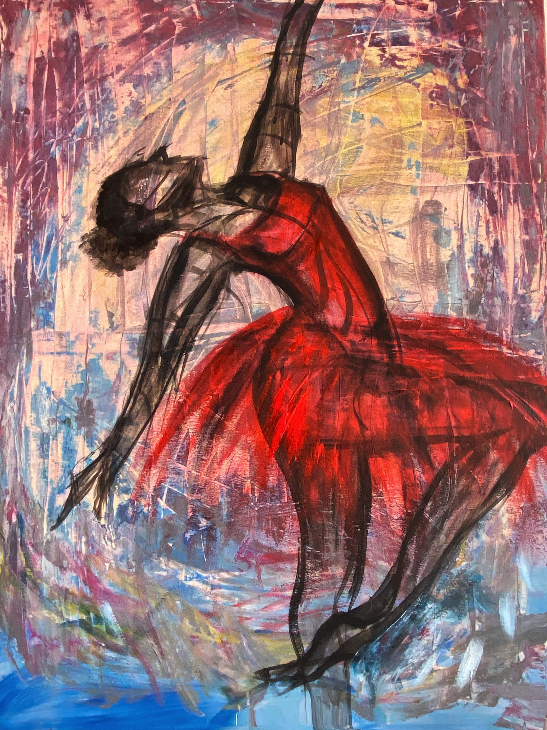 Dancing in the Lions Den original Painting - Etsy