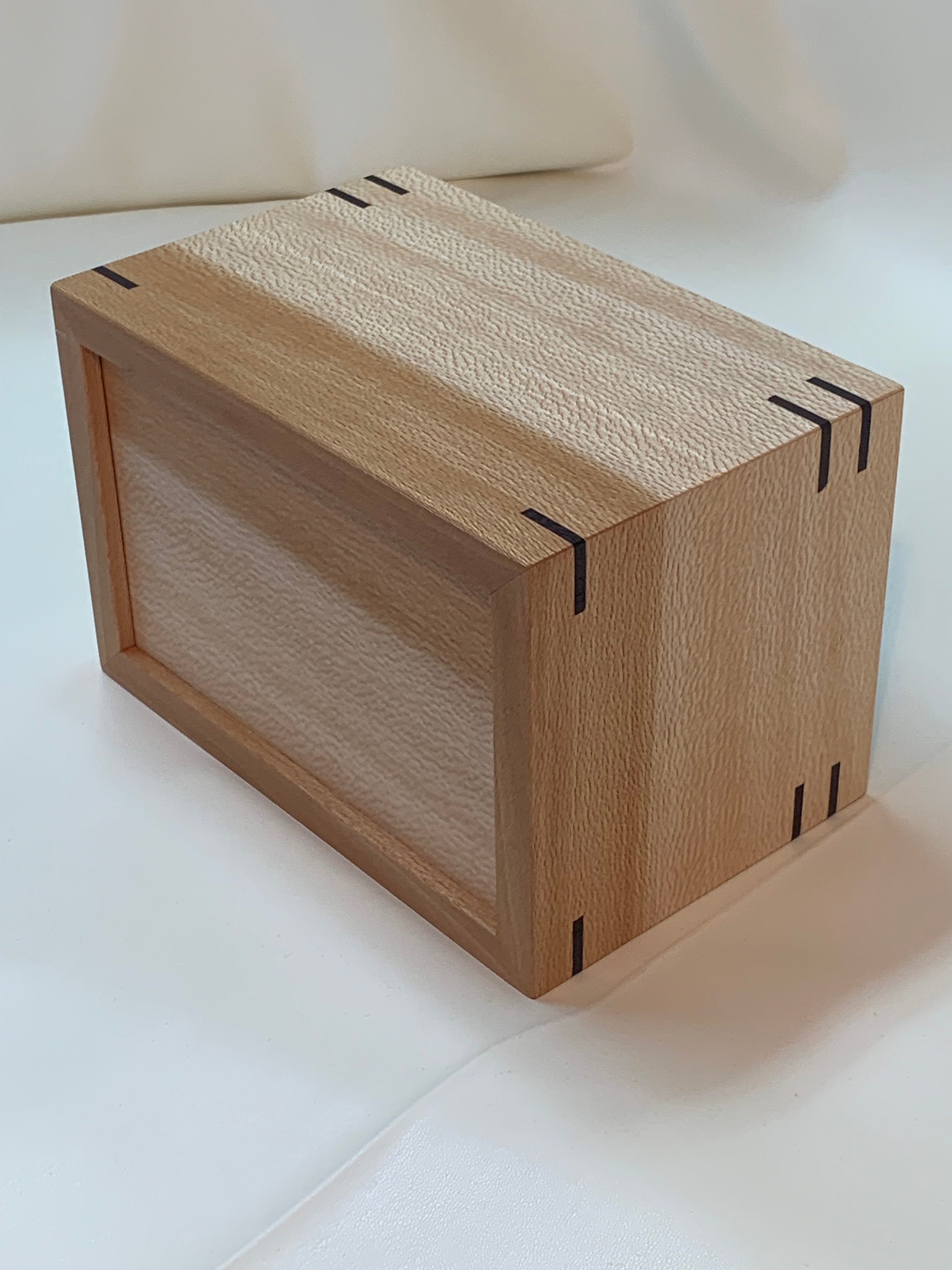 Handmade Hardwood Jewelry Box 3 Drawer - Etsy