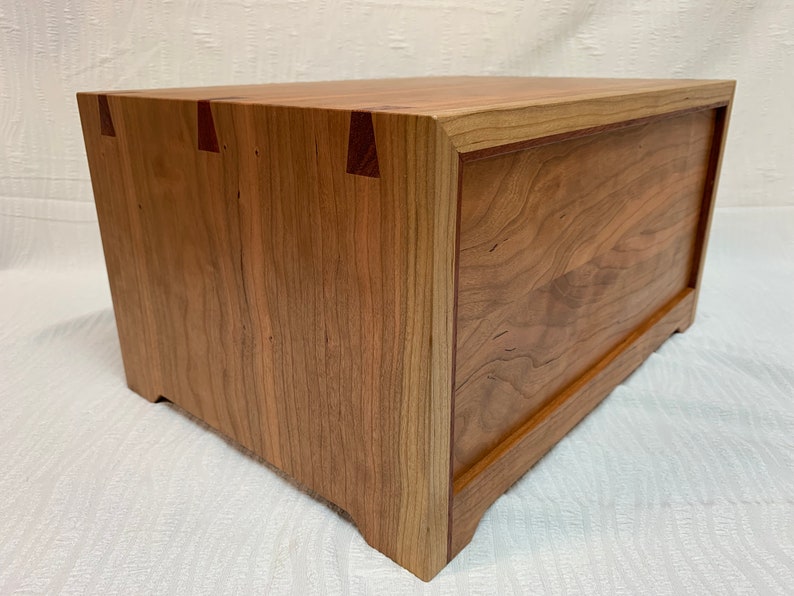 Handcrafted Hardwood Keepsake/jewelry Box - 3 Drawer - Etsy