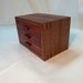 Handmade Wood Keepsake Box 3 Drawer - Etsy