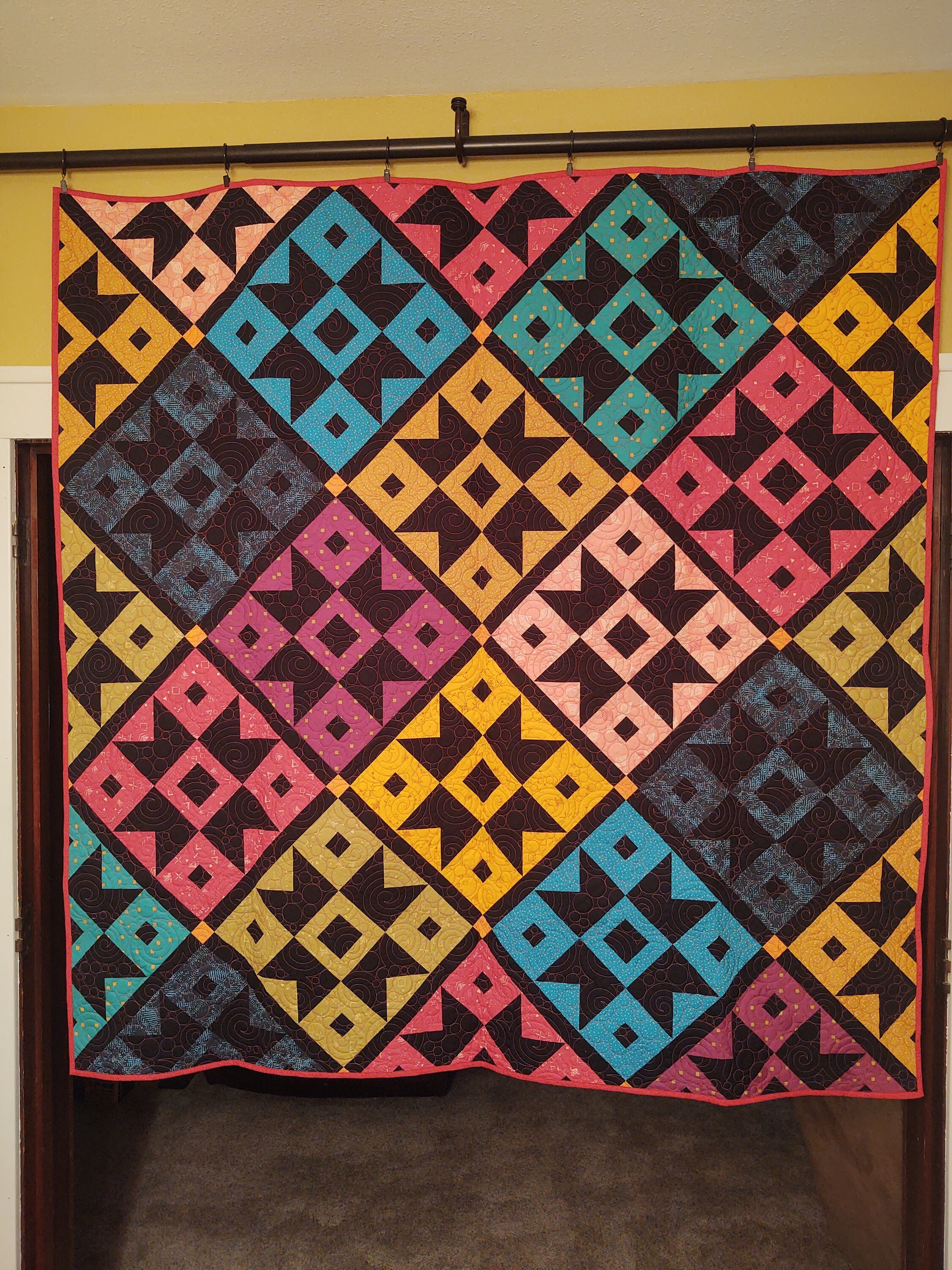 Soulmates Quilt Kit by Pat Bravo Featuring Matchmade Fabric by Pat ...