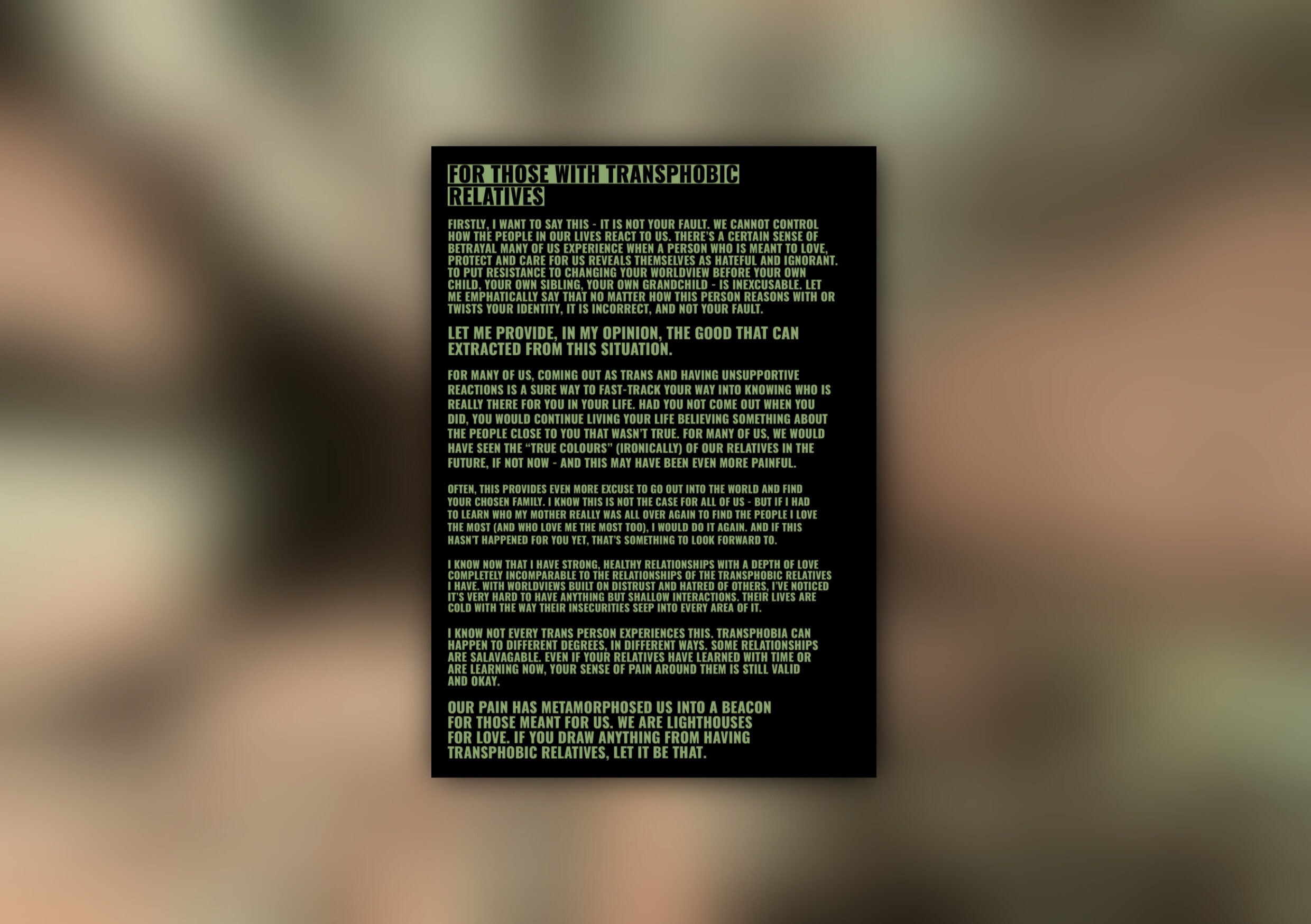 TRANSMASC ZINE | Notes & Motivation for All Transmasc People - Etsy