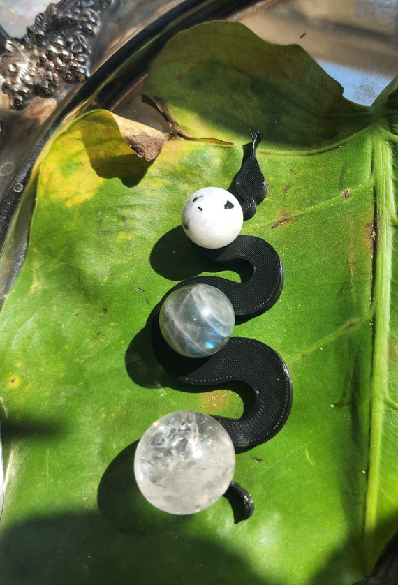 Snake Sphere Stand Sphere Stand Crystal Stand Snake - Etsy
