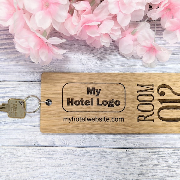 Large Keychain With Logo - Etsy