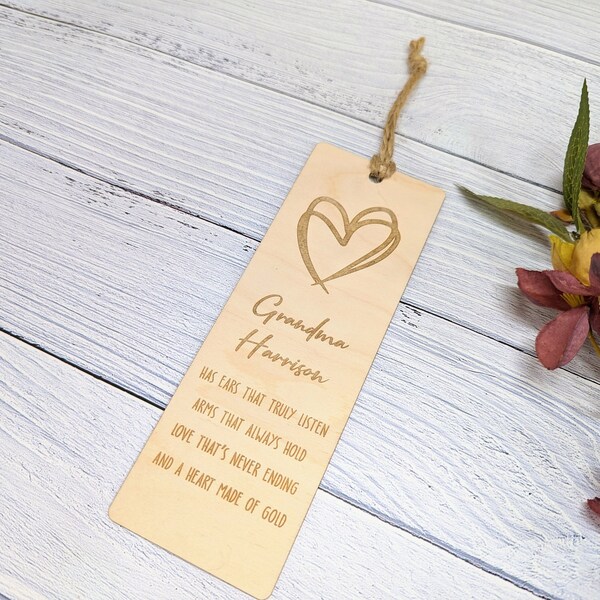 Poem Bookmark - Etsy