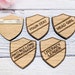Large Wooden Medals for Customer Service Excellence: Personalised ...