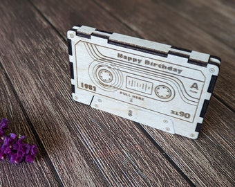 Spotify Wooden Mixtape - Etsy