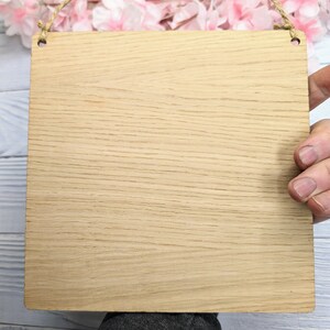 Personalised Poem Sign | Traditional Style Engraved Wall Plaque | Oak ...