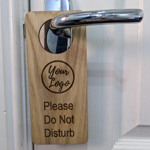 Do Not Disturb - Wooden Door Hanger, Personalised Sign, Door Sign ...