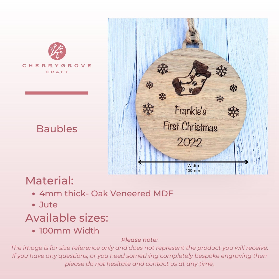 Personalised Horse Bauble - Custom Wooden Gift for Pony Lovers | Equine ...