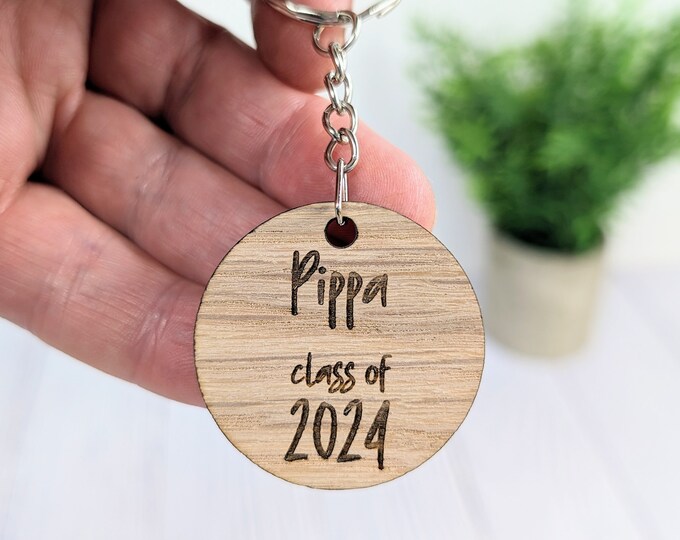 End of Year/christmas Student Class Gift Keyrings Personalized ...