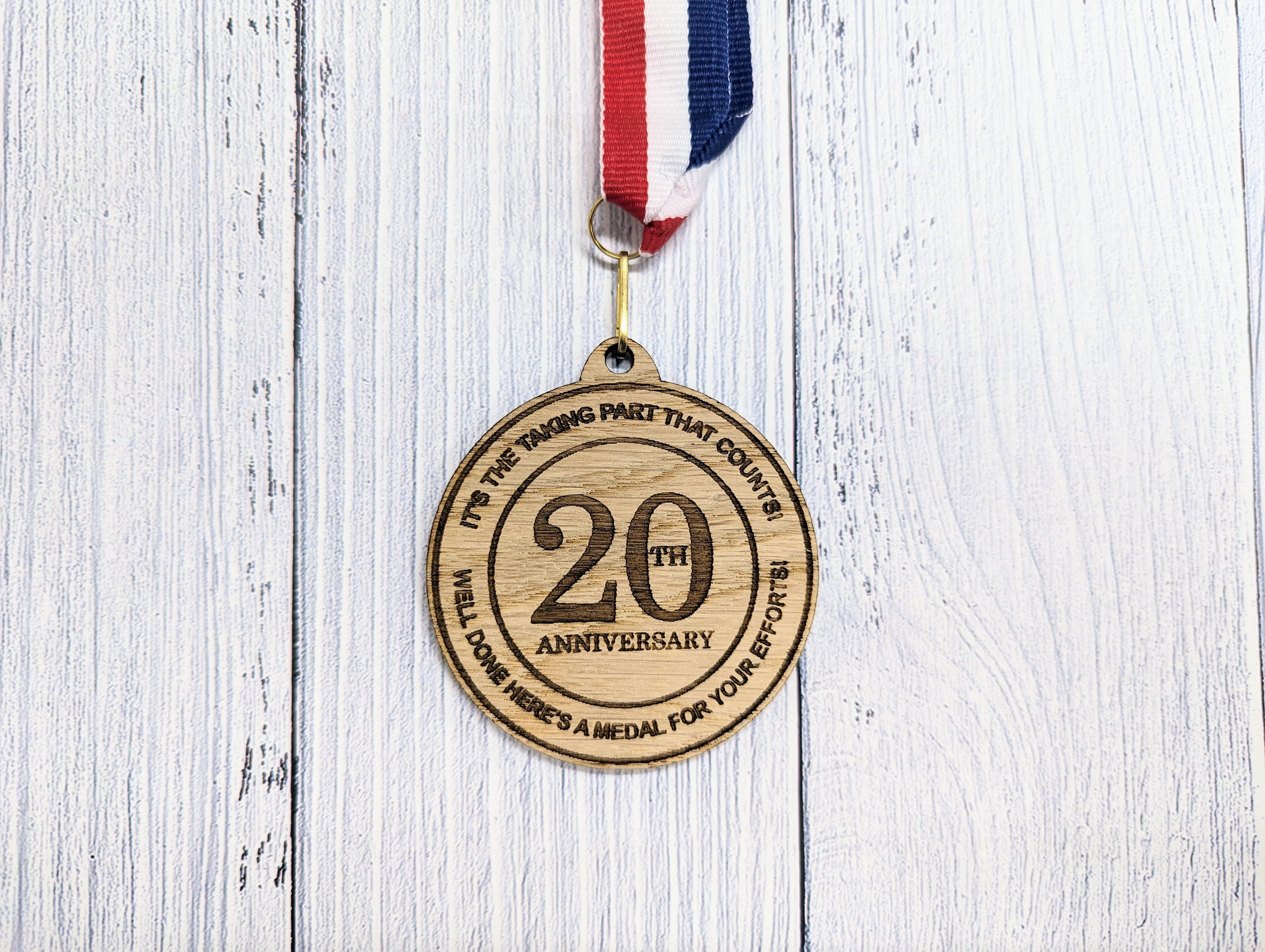 Humorous Anniversary Survival Medal - Celebrating Years Together! - Etsy