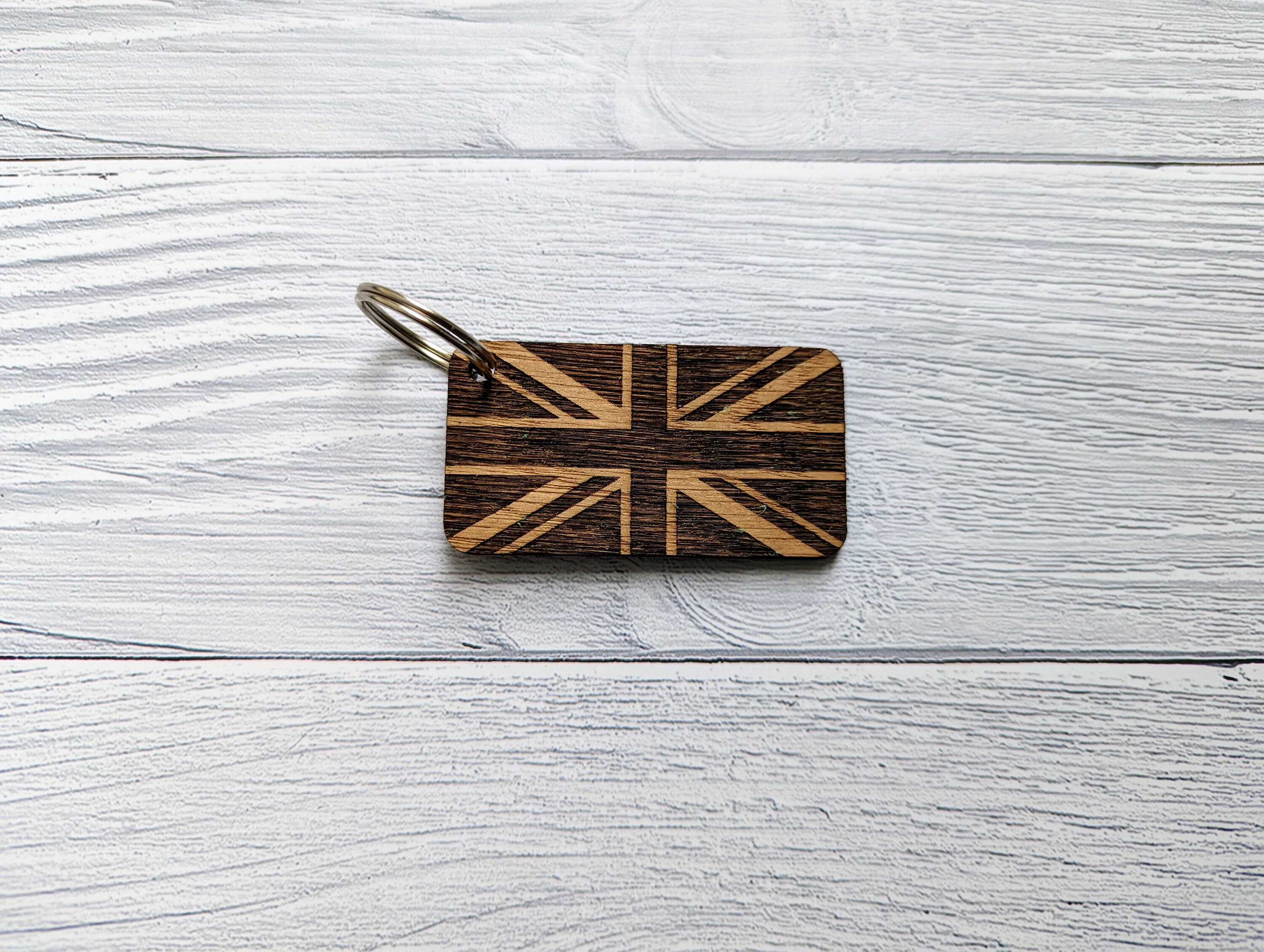 Wooden Flag Keyrings, Union Jack, Welsh, Scottish, Irish, English Gifts ...