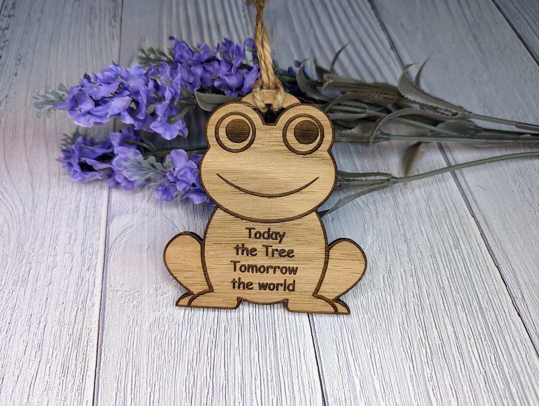 Wooden Frog Bauble | Today the Tree, Tomorrow the World | Can Be ...