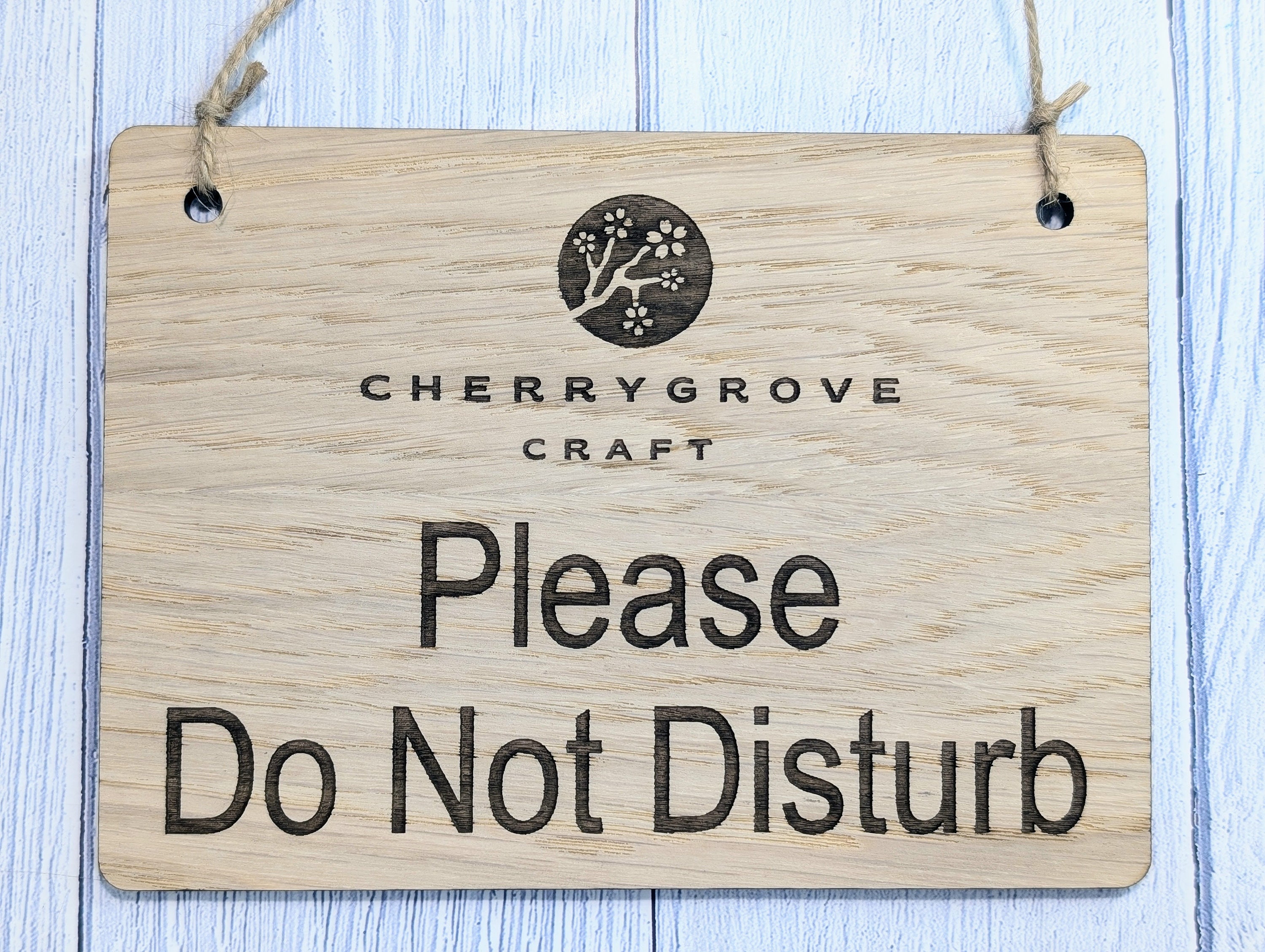 Please Do Not Disturb - Custom Wood Hanging Sign - 4 Sizes, Add Your ...