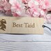 Best Taid - Welsh Dragon Engraved Wooden Bookmark, Unique Gift for Book ...