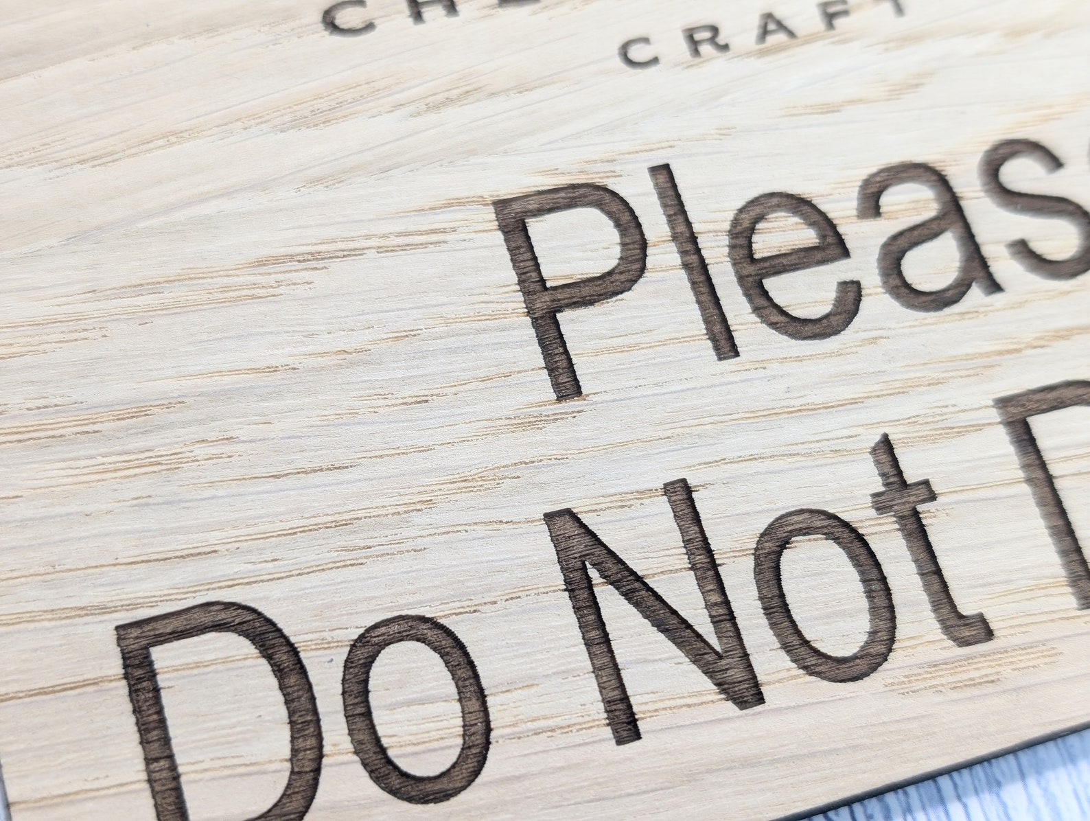 Please Do Not Disturb - Custom Wood Hanging Sign - 4 Sizes, Add Your ...