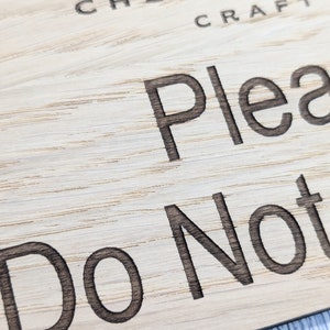 Please Do Not Disturb - Custom Wood Hanging Sign - 4 Sizes, Add Your ...