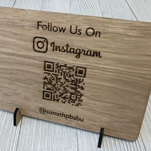 Personalised Wooden Sign With Optional Stand | Freestanding Sign With ...