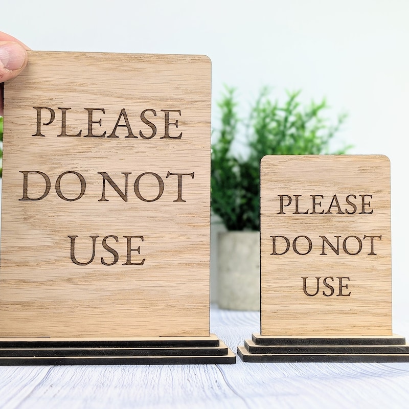 Do Not Move Sign - Etsy