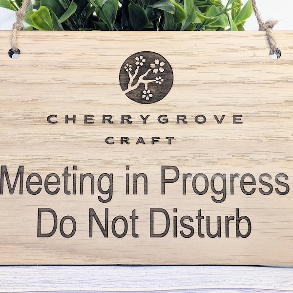 Occupied Office Door Sign - Etsy