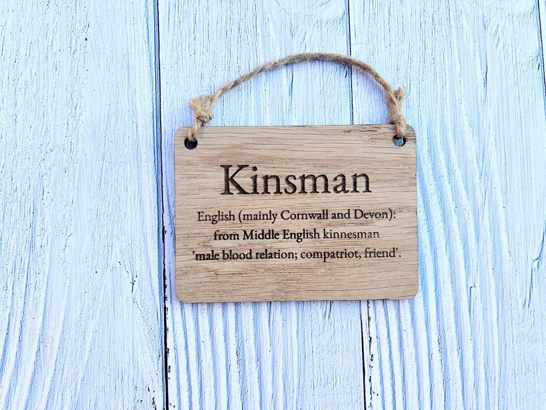 Surname Meaning and Origin Wooden Sign | Wooden Hanging Sign | Surname ...