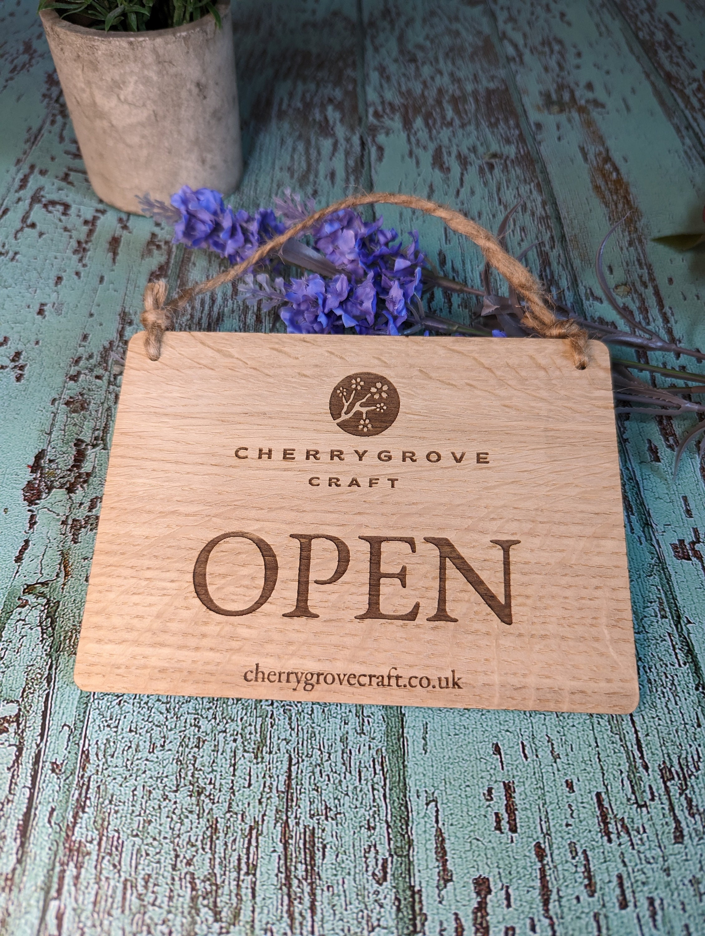 Personalised Wooden Open and Closed Sign for Business - Etsy Australia