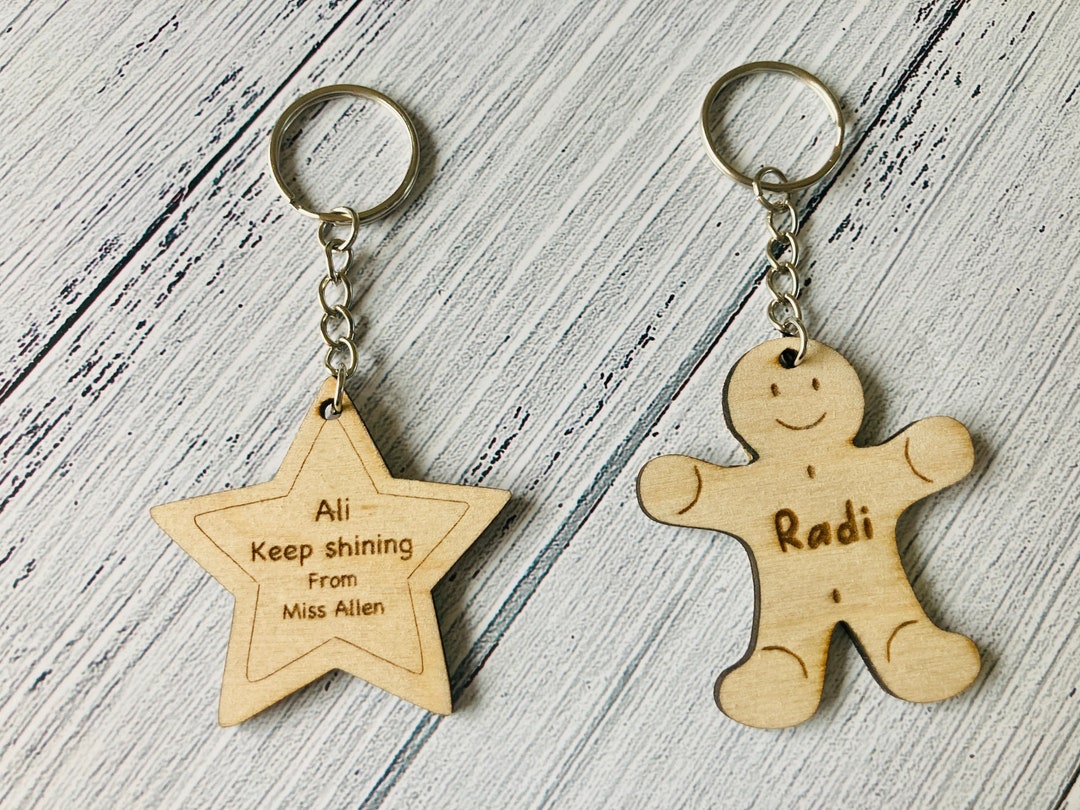 School Children Gifts | Personalised Keyrings for Pupils | Gifts From ...