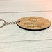 Personalised Wooden Keyrings | Oak Keyrings | Oak Keyfobs | Logo Key ...