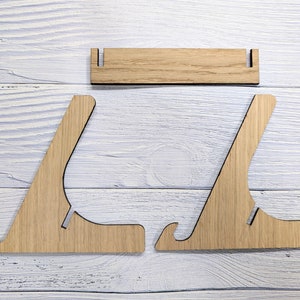 Custom Wooden Logo Sign: Freestanding Brand Display With Optional Stand ...