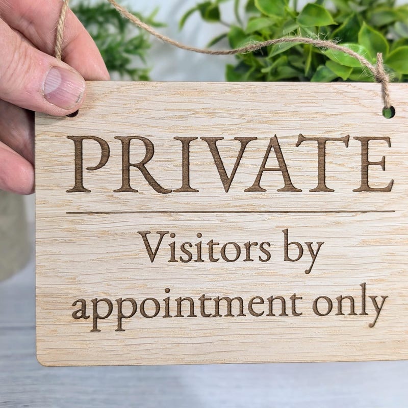 By Appointment Only Sign - Etsy