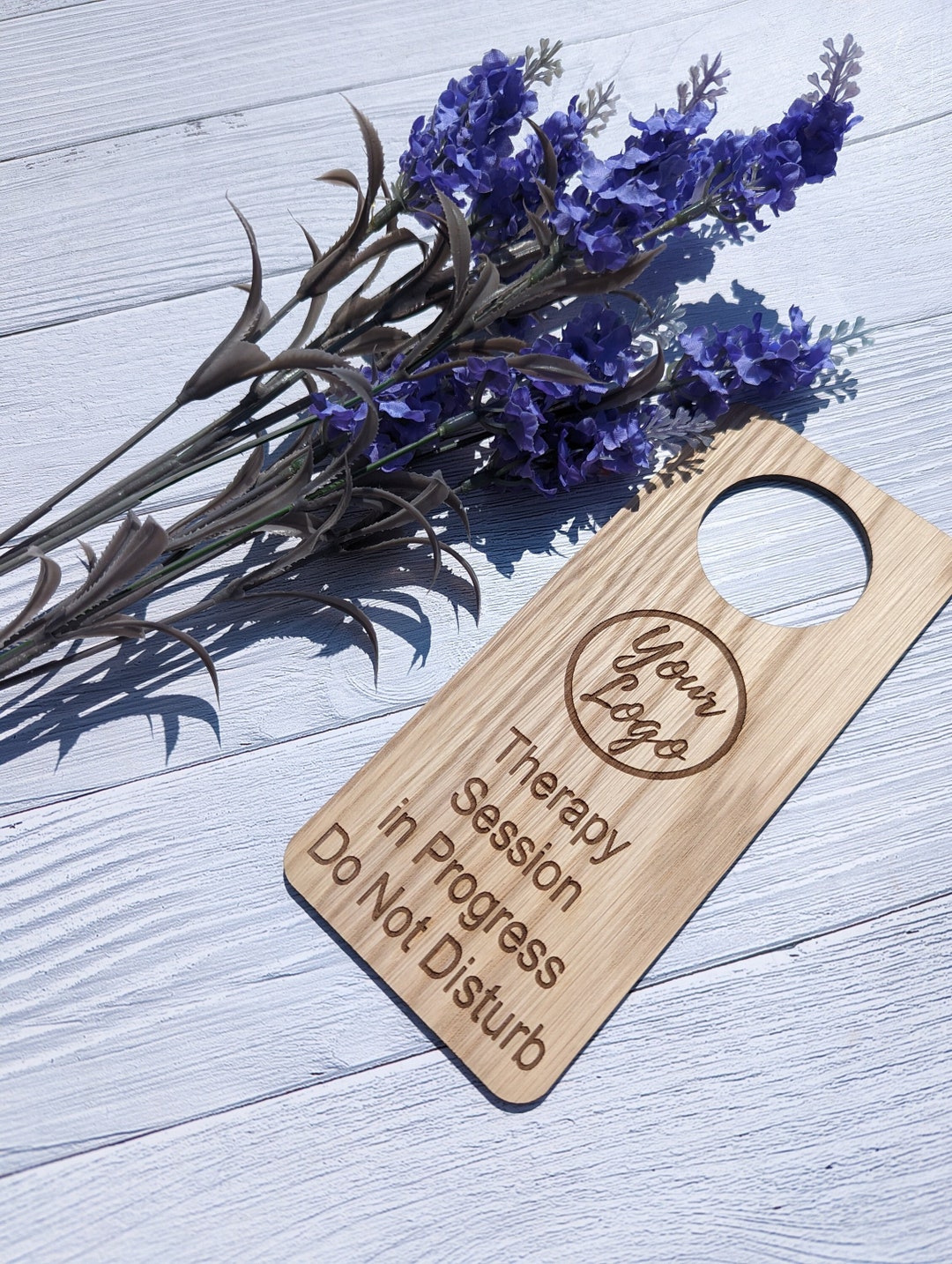 Therapy Session in Progress, Do Not Disturb - Door Hanger, Personalised ...