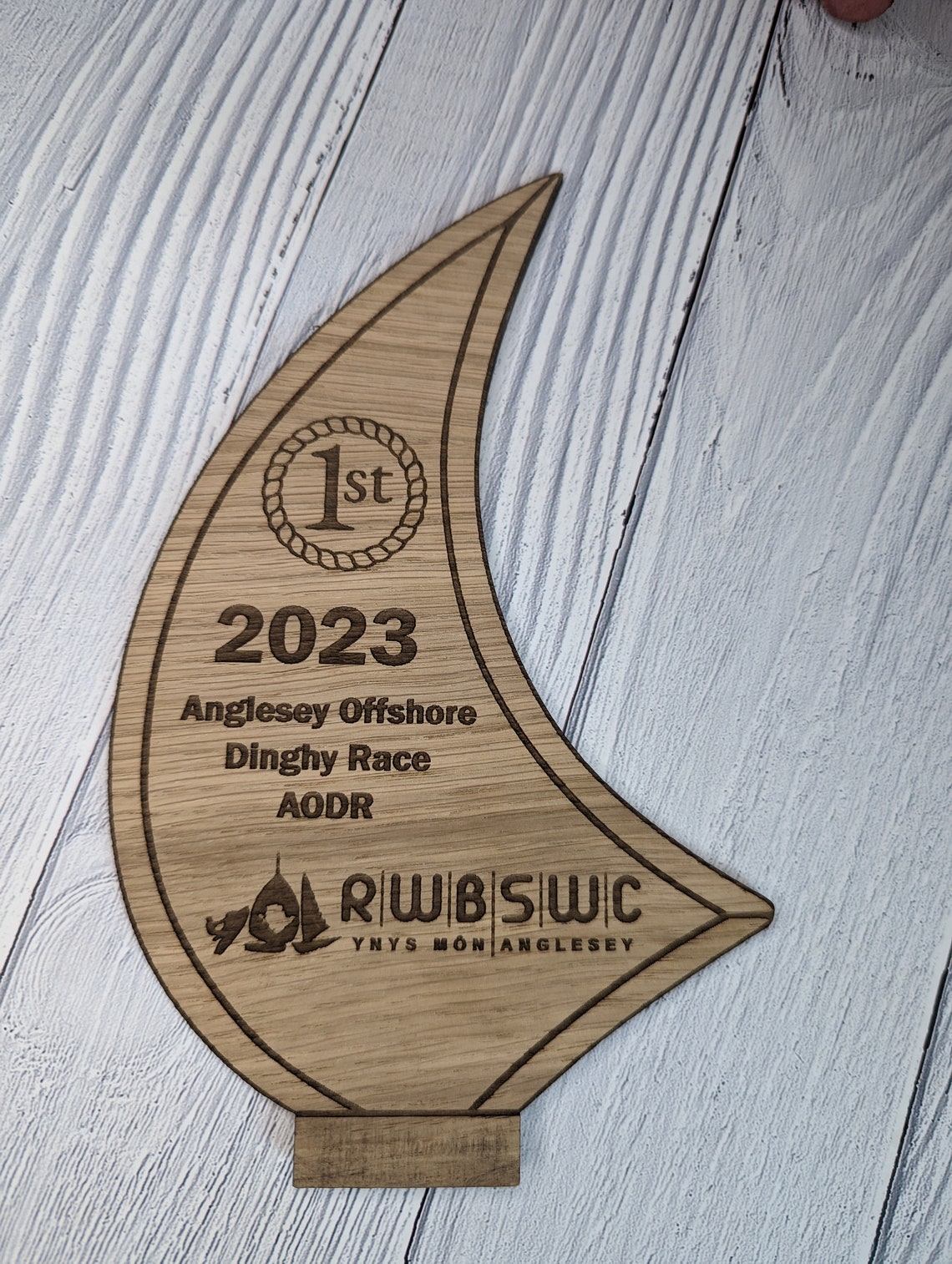 Personalised Sailing Trophy - Ideal Sailing Award, Sailing Prize for ...