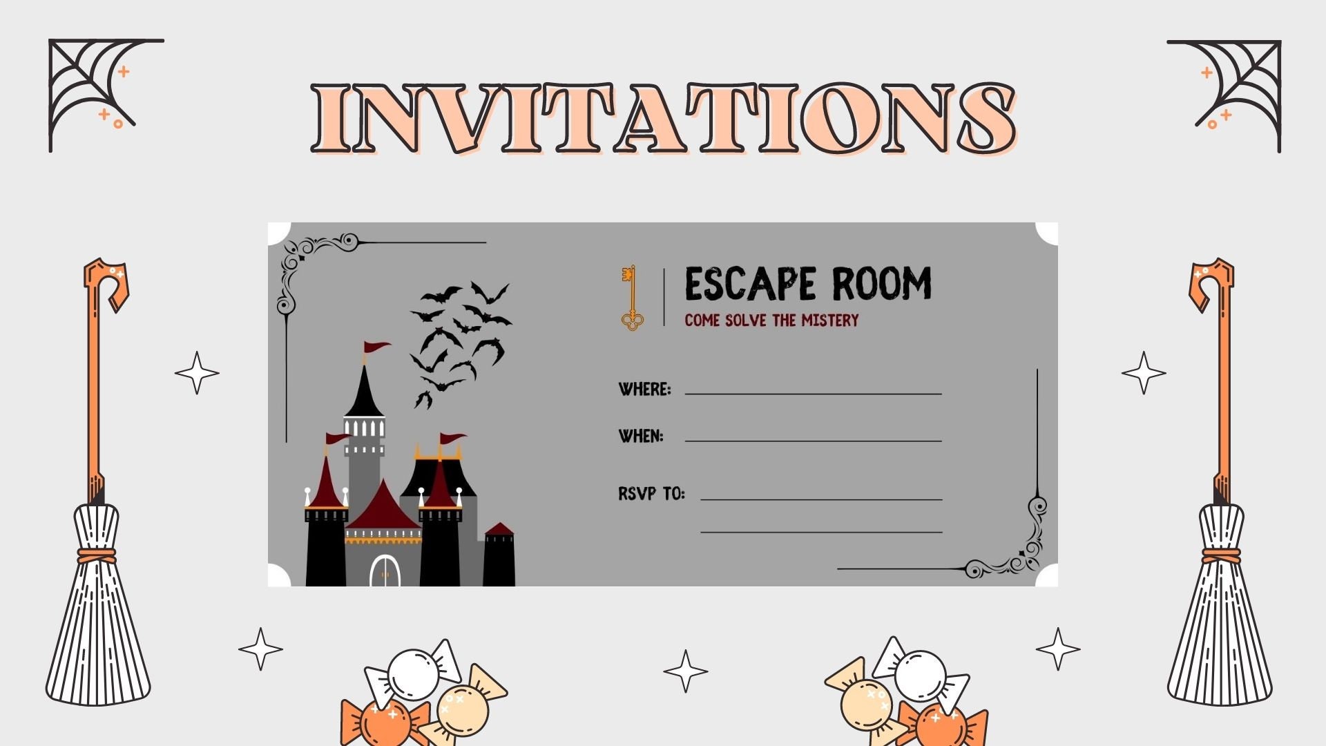 Halloween Escape Room for Kids Printable Escape Room, Halloween Party ...